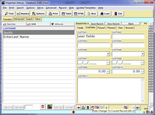 Free Church Directory Database Template For Organizer Deluxe And Pro 