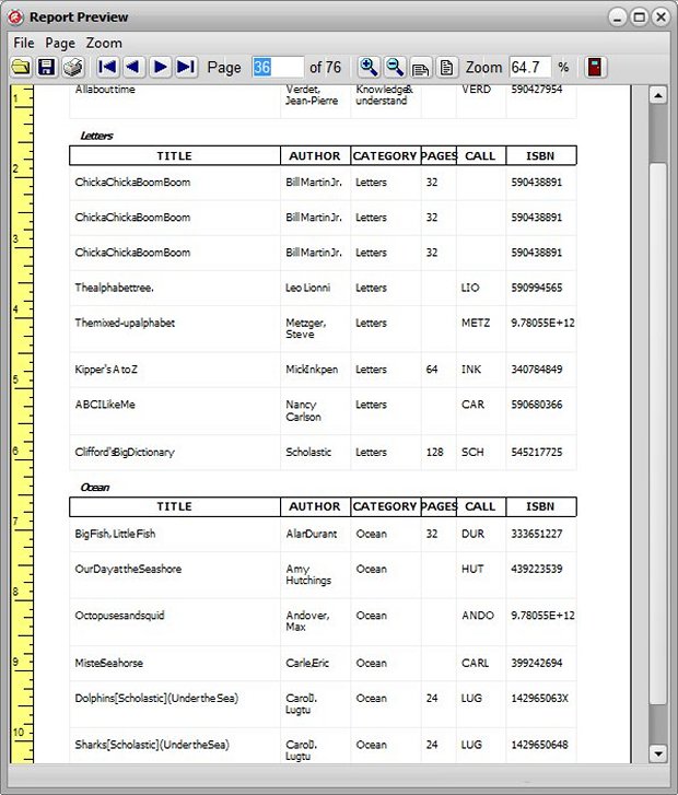 Organizer Advantage Print Report How To Create A Simple Report 