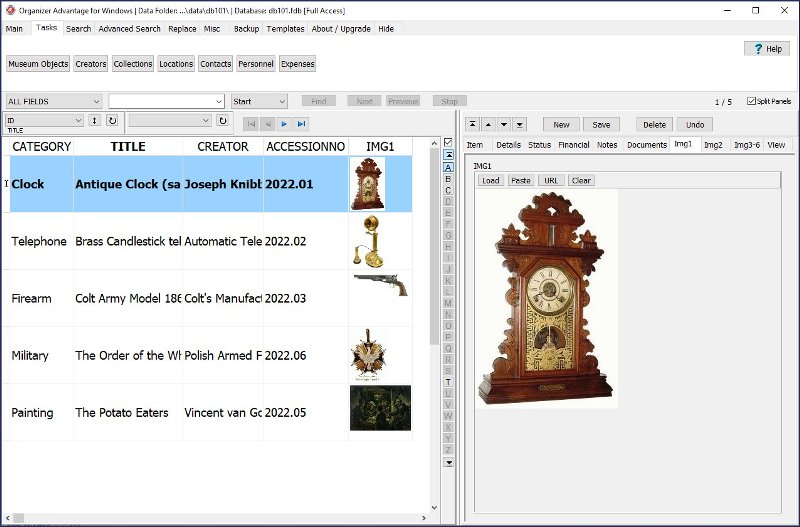 Art & Antiques Collection Software for Windows | Art & Antiques ...