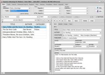 Free Book Inventory Simple database template for Organizer Deluxe, windows