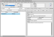 Free Web, Bookmark Organizer database template for Organizer Deluxe and ...