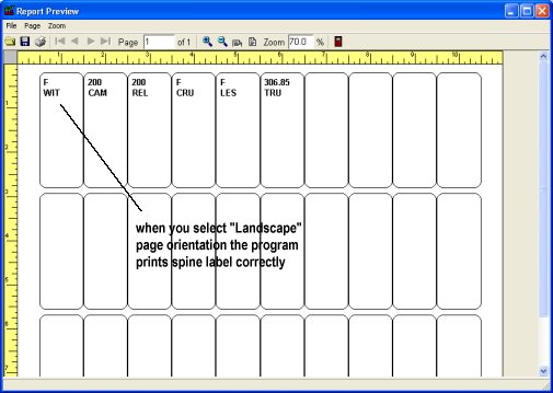 Library Organizer Pro Book Organizer Deluxe How To Print Spine Labels 