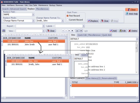 Handy Library Manager Tutorial How To Use Search And Replace Features